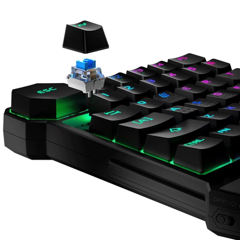 Buy Black Shark One Hand Mechanical Gaming Keyboard online From Alezay ...
