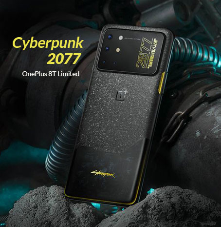 OnePlus 8T Cyberpunk 2077 Limited Edition 5G Dual SIM - Alezay